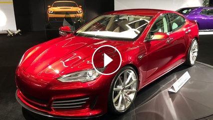 Saleen Tesla 416 Electric Hot Rod Car